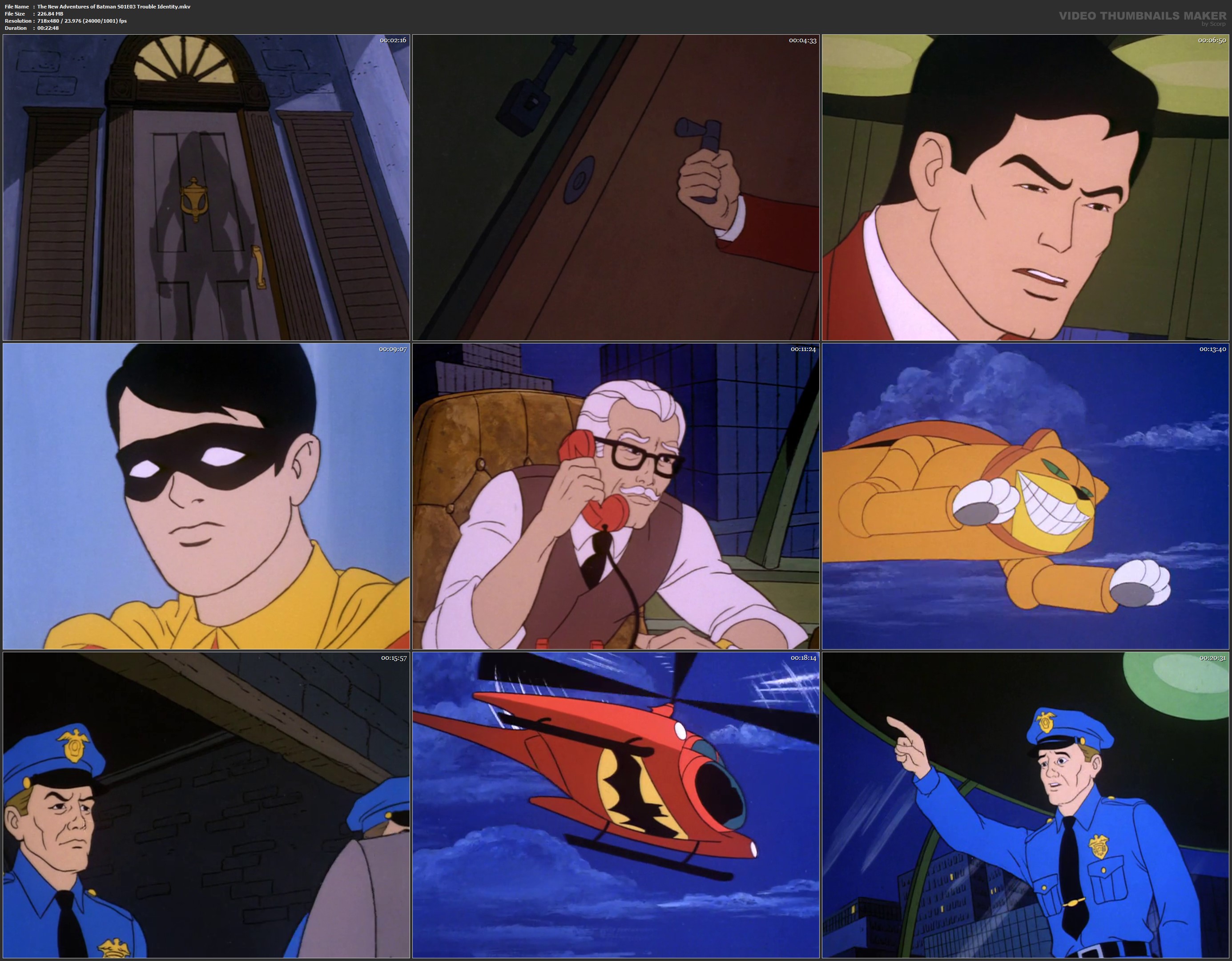 The New Adventures of Batman S01 E03 Trouble Identity mkv — Postimages