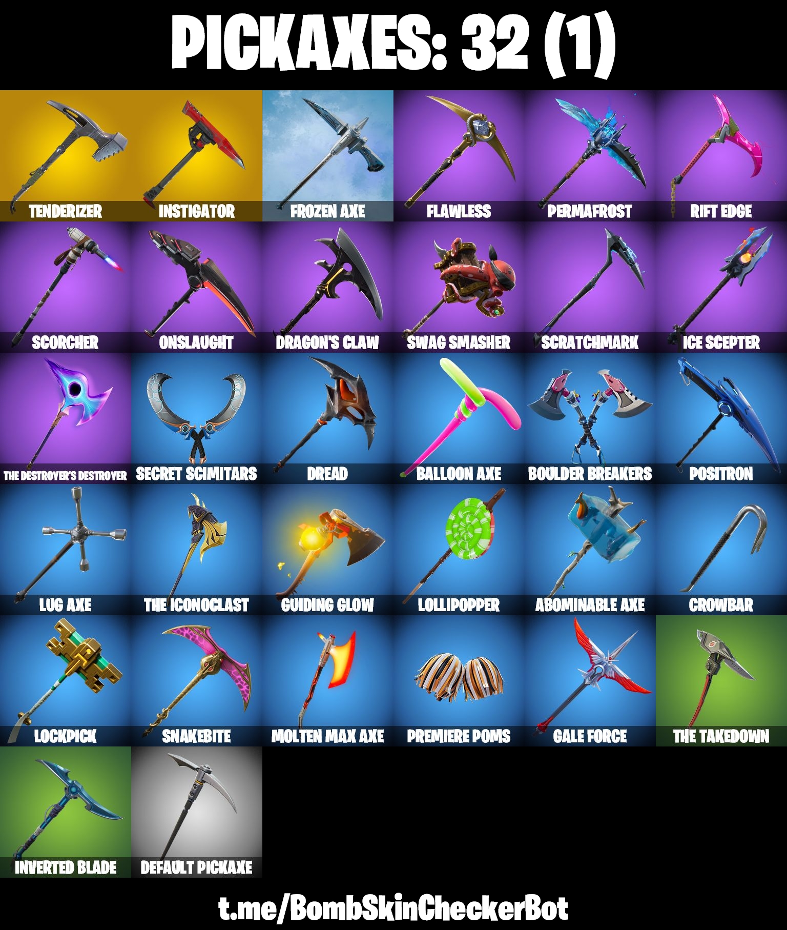 Pickaxes — Postimages