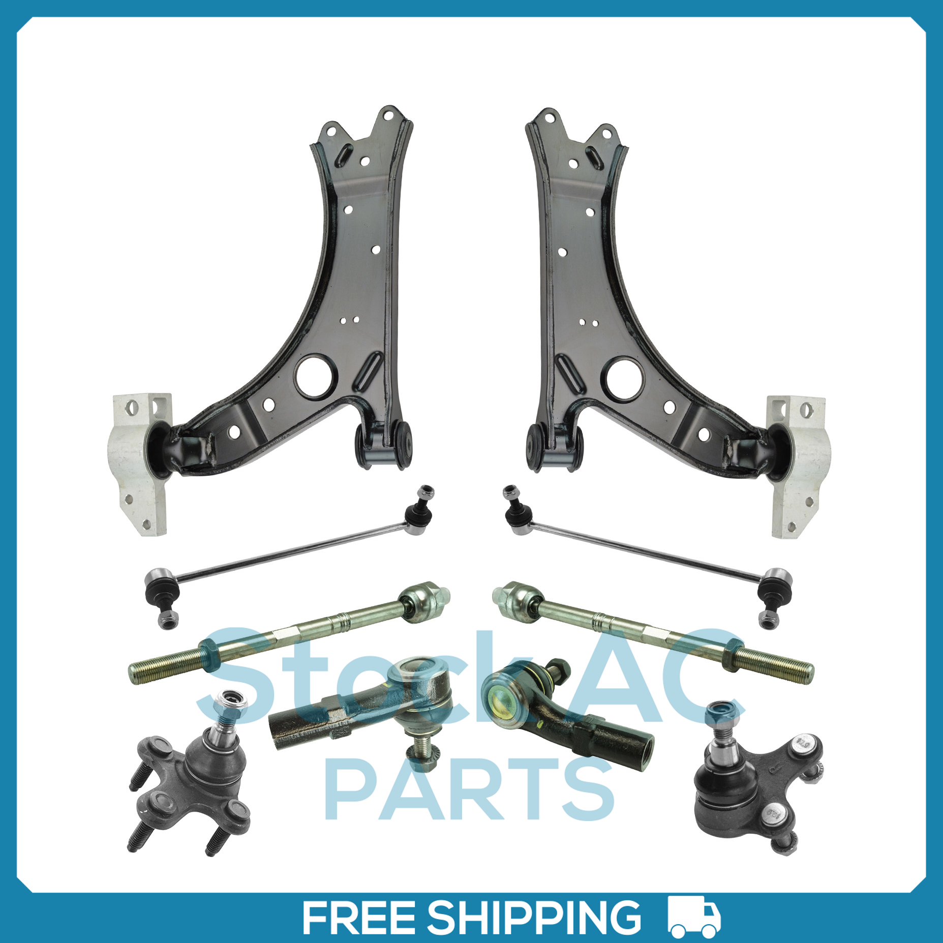 New Suspension Kit for Volkswagen Front End - 10pcs | eBay