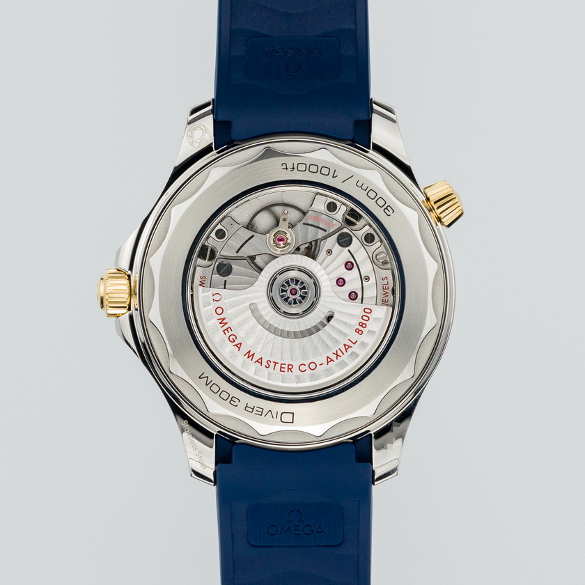 Omega Seamaster Diver 300 M 42 Yellow Gold & Steel ref 210 22 42 20 03 001 6 — Postimages