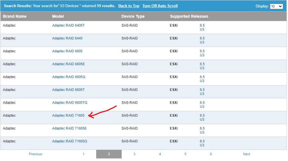 Adaptec ASR-71605 RAID Card - “No devices with free space” : r/vmware
