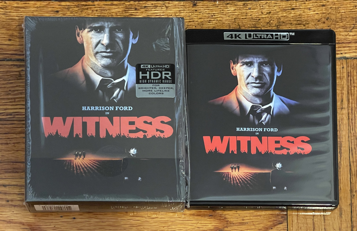 Witness 4K UHD (1985) (Arrow Films) - Page 12 - Blu-ray Forum