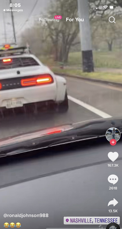 New Dodge Hellcat 🤠🤷‍♀️ - 24hourcampfire