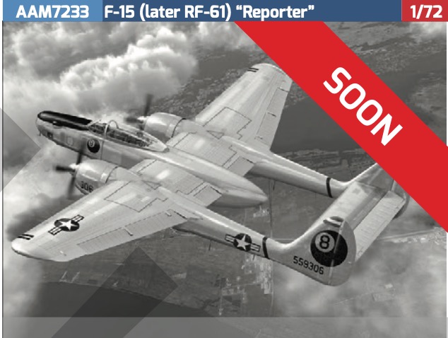1/72 - Northrop XP-61E & F-15 Reporter by A&A Models - F-15 released ...