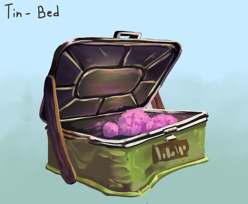 3prop Backstitch Bed Pinto — Postimages