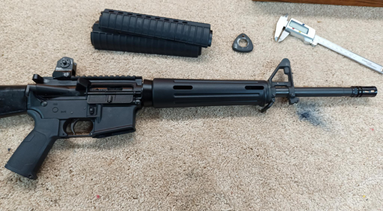 Will Brownells Proto AR10 Handguards fit on an AR15? > AR-15 / M-16 ...