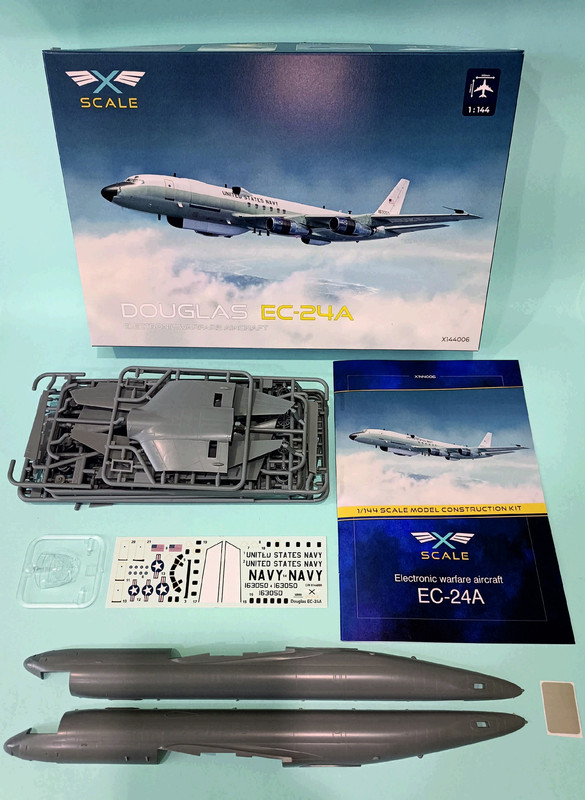 1/144 - Douglas DC-8 by X-Scale Models - DC-8-30/-53 srs & EC-24A ...