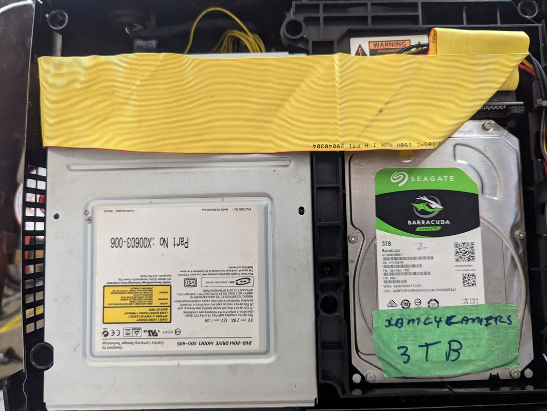 Guidance with upgrading hard drive : r/originalxbox