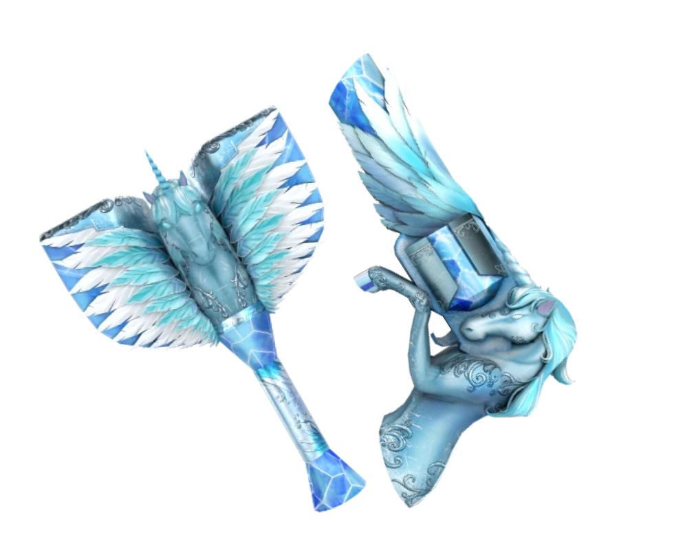 ice pegasus set blue set - MVSD Item value - 123Demands