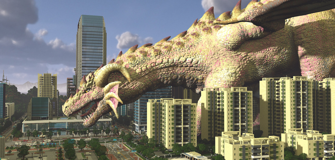 Large collection of my dragon builds renders [Vol. 1]