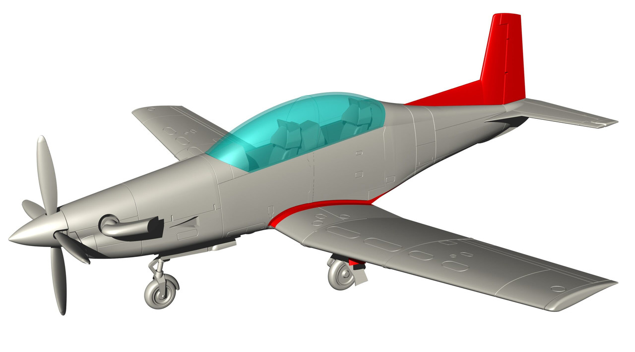 1/48 & 1/72 - Pilatus PC-9 by Kovozávody Prostějov (KP) - 1/72 released - 1/48 expected in 2025 ...