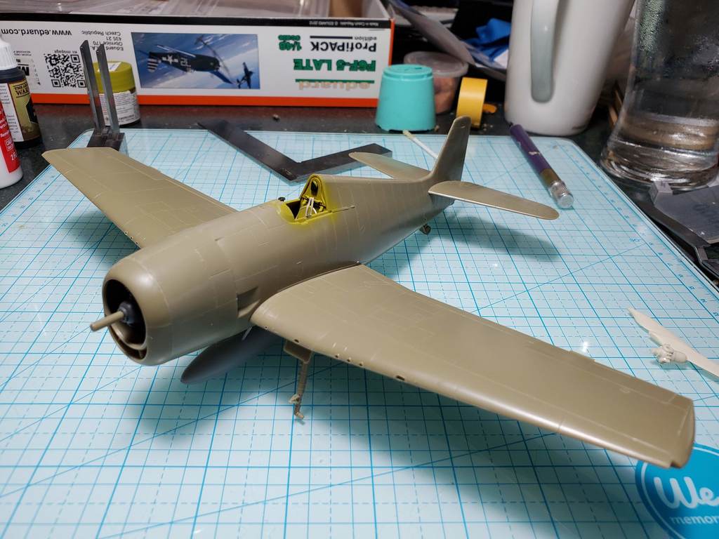 Eduard 1/48 F6F-5 Late, 10,000th Hellcat, BuNo. 78854 - FINISHED ...