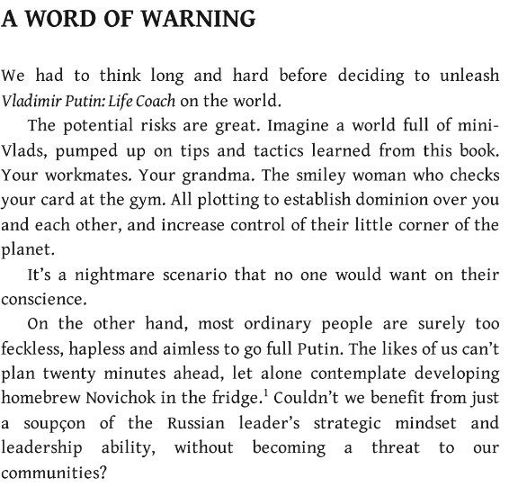 Vladimir Putin, Life Coach. - Democratic Underground