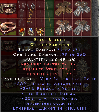 Iso Rare Throwing Weapons - Topic - d2jsp