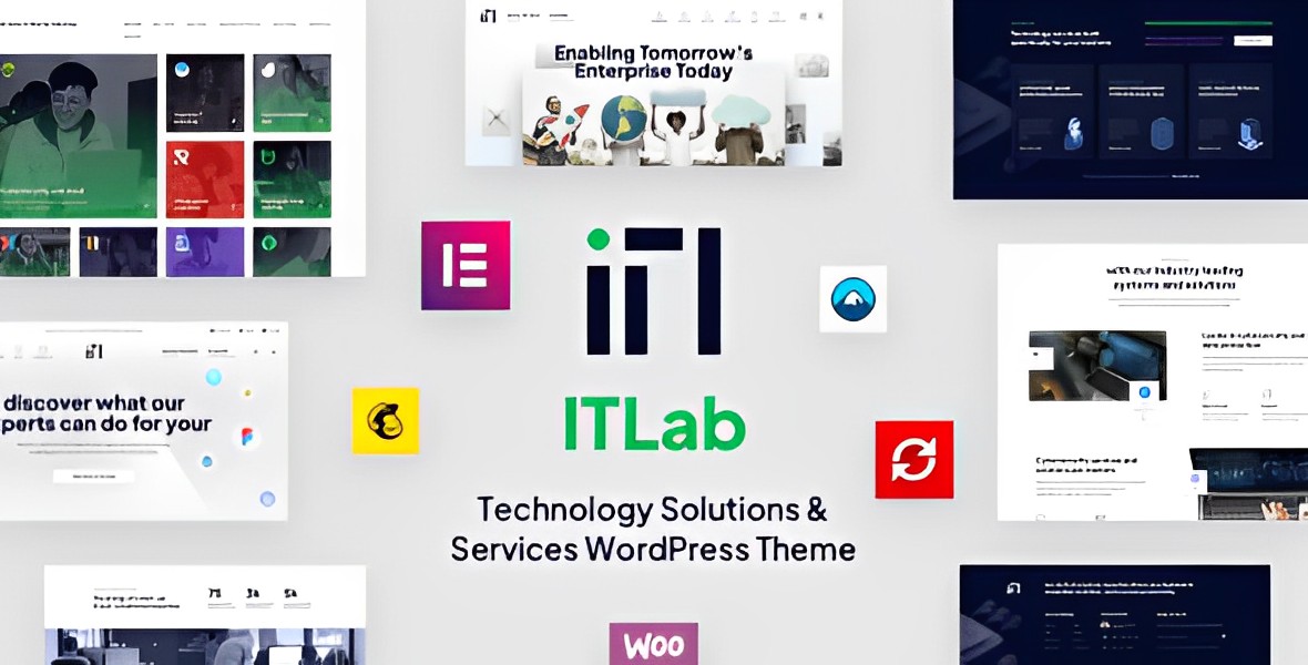 ITLab – Technology Solutions & Services WordPress Theme – Bliter GPL
