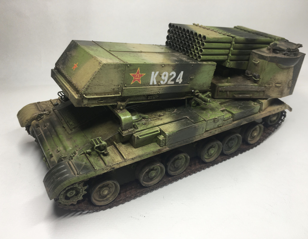 Type 89 122mm Chinese rocket launcher - Ready for Inspection - Armour ...