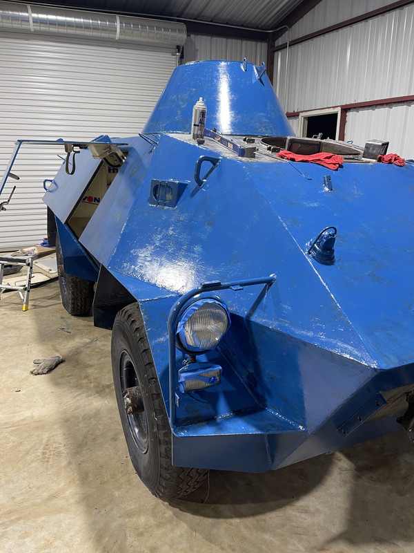 Restoration of our 1975 Mowag Roland APC - Blogs of MV restorations ...