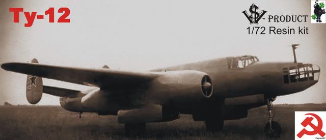 1/72 - Tupolev Tu-12 resin kit by VSV-Product - released - The ...