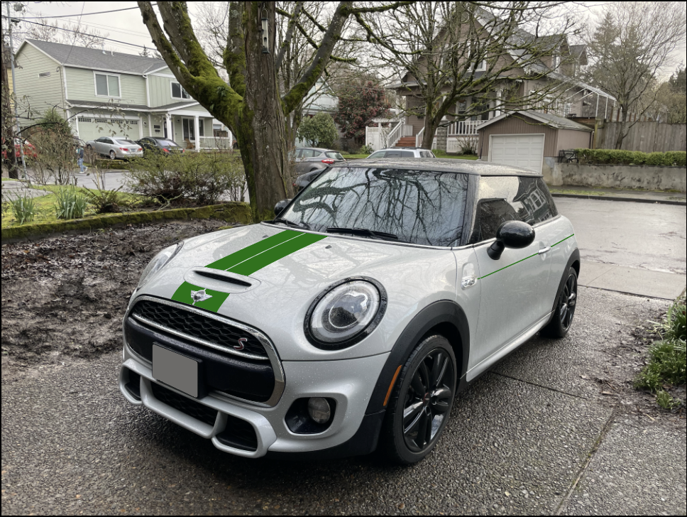 Help me choose a stripe! (Context in comments.) : r/MINI