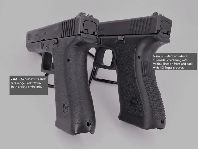 Glock Gen 1 2 3 4 Differences