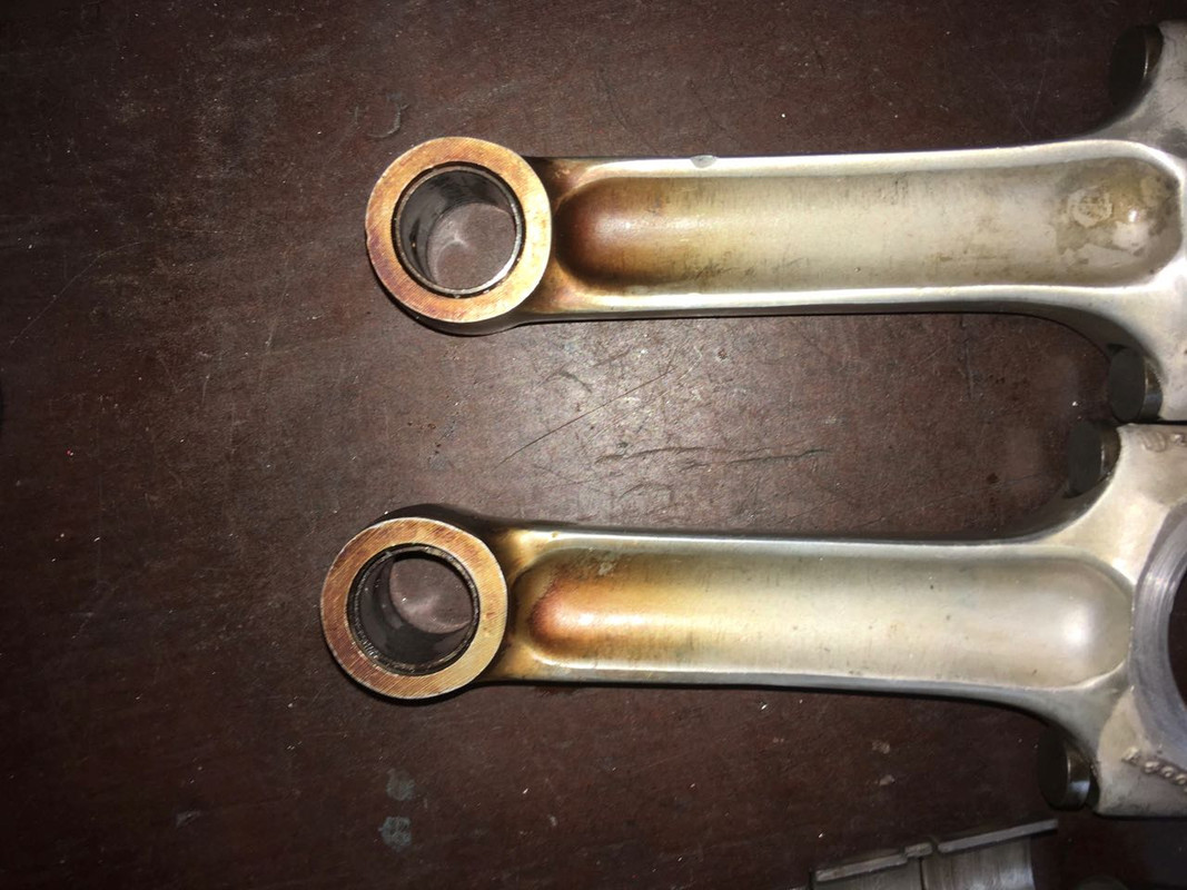 T100 con rods burnt — Postimages