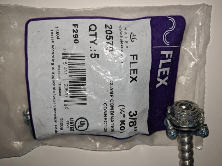 MC cable connector to box | DIY Home Improvement Forum