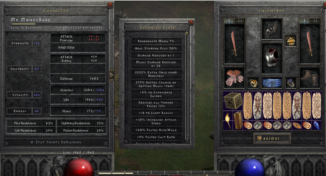 Full Goldfind Barb - Topic - d2jsp