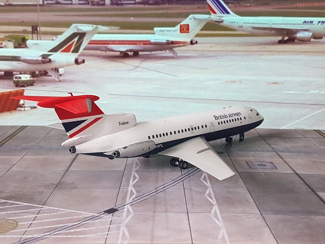 X-Scale / Eastern Express British Airways Trident 1C with 26Decals ...