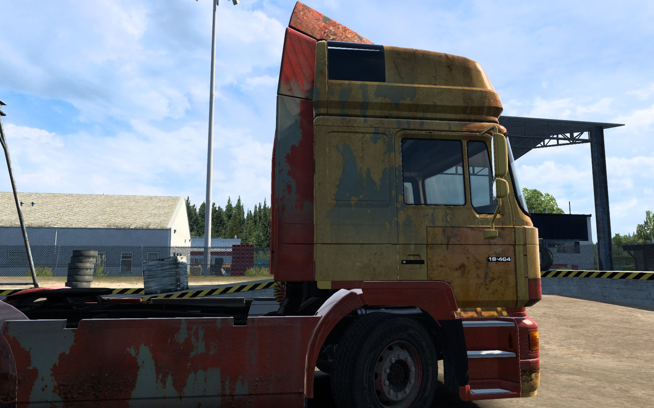 Rusty OLD skin FOr MAN F2000 - SCS Software