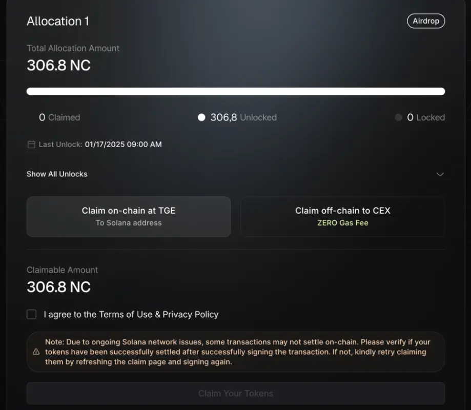 nc allocation — Postimages