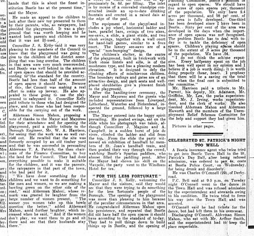 millers bridge playground - Bootle Times News