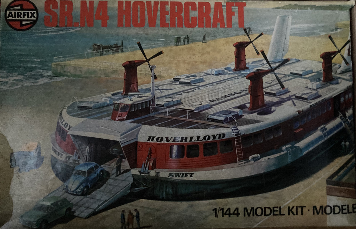 Airfix 1/144 SR.N4 hovercraft. - The Salty Sea Dog GB - Britmodeller.com