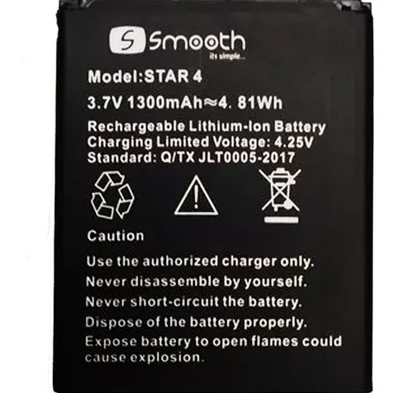 Bateria Pila Smooth Star 4 0 — Postimages