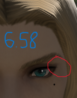Updated Benchmark - Female Highlander Face 1 Mouth 3 and Eye Shape 3 ...