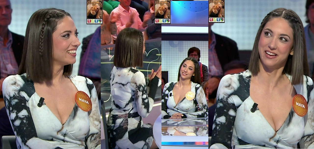 osofamosas - Maya Pixelskaya,guapisima con escote "PASAPALABRA ...