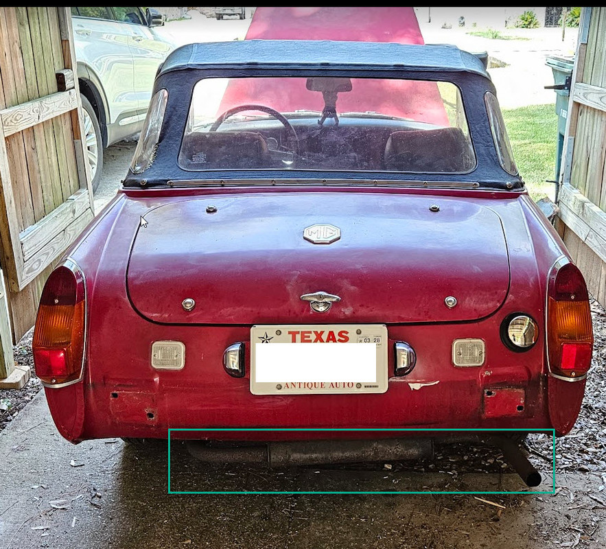 Remove Rear Box Muffler? How would it sound? : MG Midget Forum : The MG ...