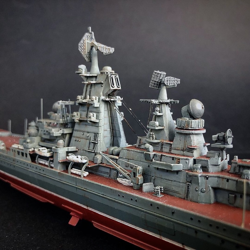 1/700 Trumpeter Kirov Class Battlecruiser Frunze - Ready for Inspection ...