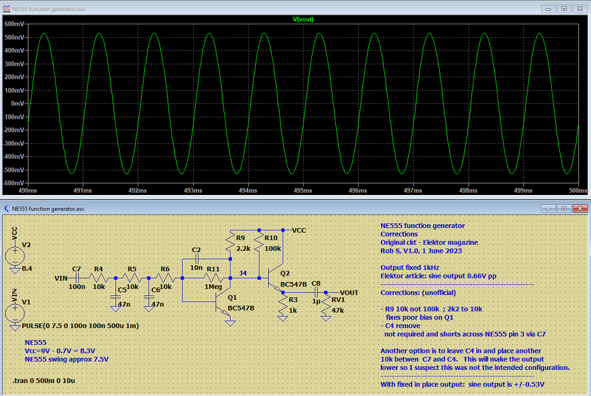 NE555 Function generator ( Elektor) — Postimages