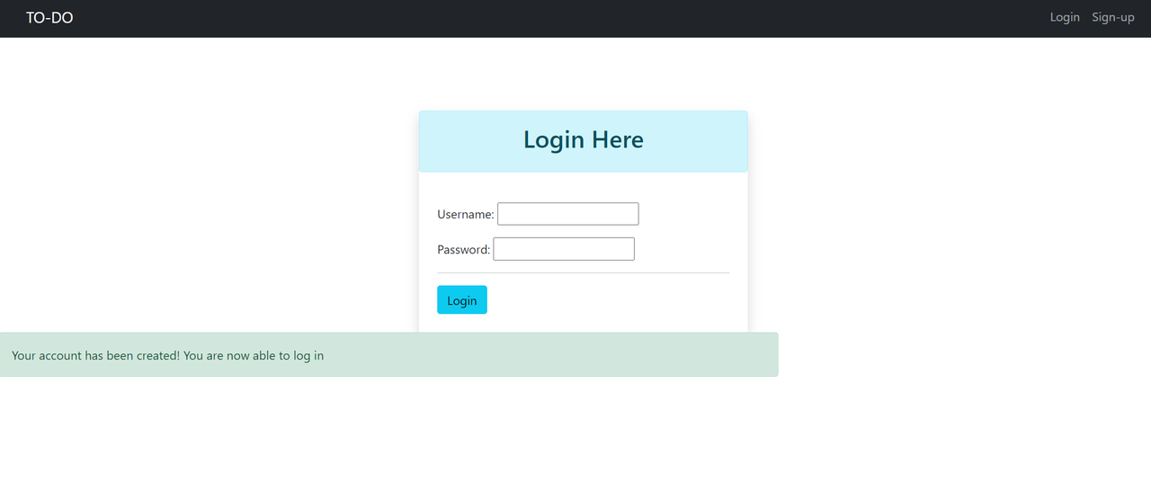 TODO screenshot login — Postimages