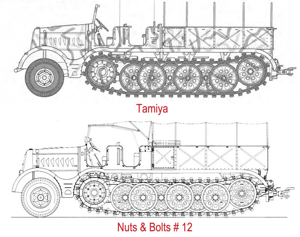 Trumpeter FAMO SdKfz 9/1 late with crane - Missing-Lynx