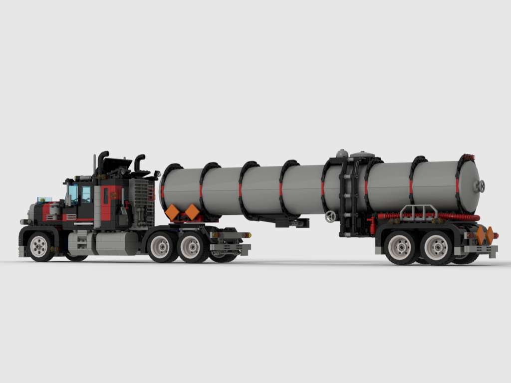 LEGO MOC 5571 - Yellow CAT Truck by rayb | Rebrickable - Build with LEGO