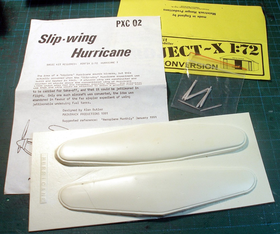 Slip-wing Hurricane 1/72 conversion - The Unofficial Airfix Modellers ...