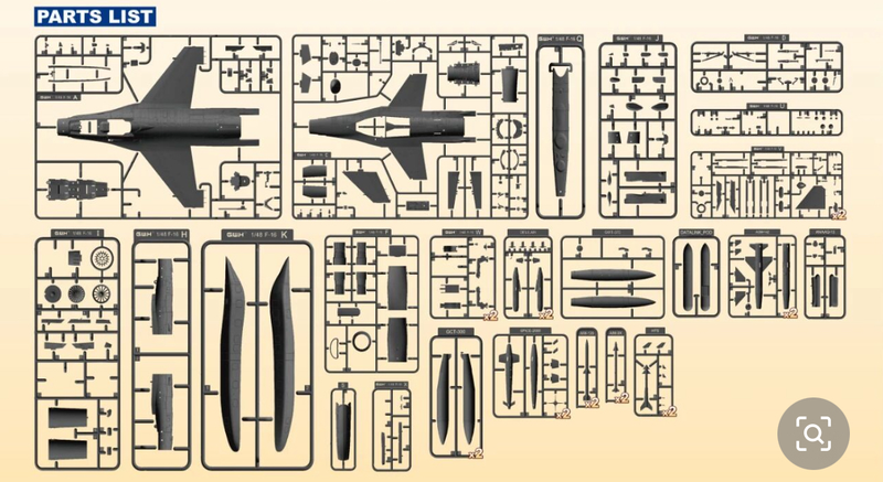 1/48 - GD/LM F-16 Fighting Falcon/Viper family by Great Wall Hobby (GWH ...