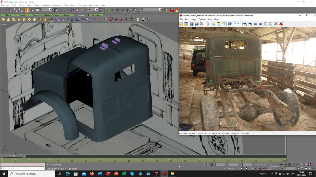 Bedford and QM 205 — Postimages