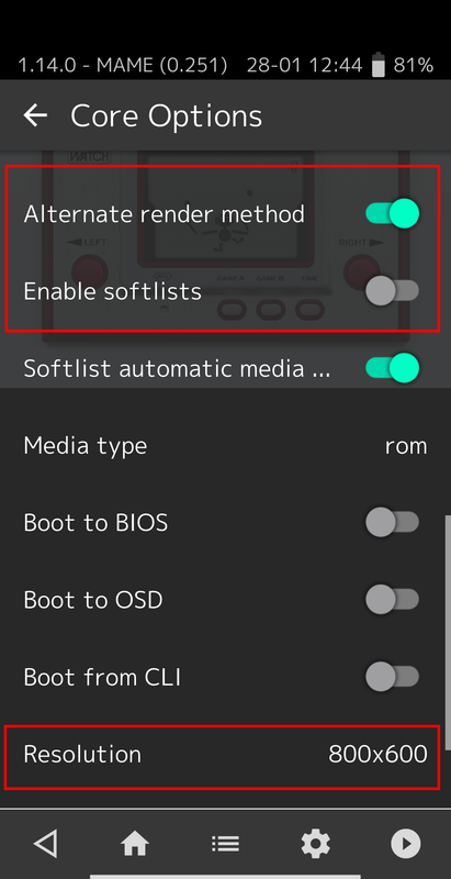 New "Multi (MESS - Current)" core for 64-bit Android with non-arcade ...