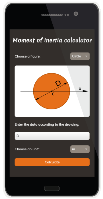 GitHub - karolina-szlenk/moment-of-inertia-calculator
