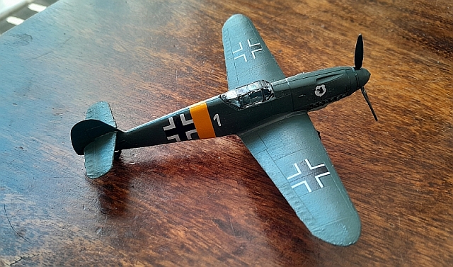 My first build! Airfix Messerschmitt BF-109F (1/72 Scale) - Ready for ...