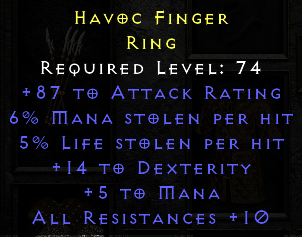 Some Gg Caster/melee Rings - Topic - d2jsp