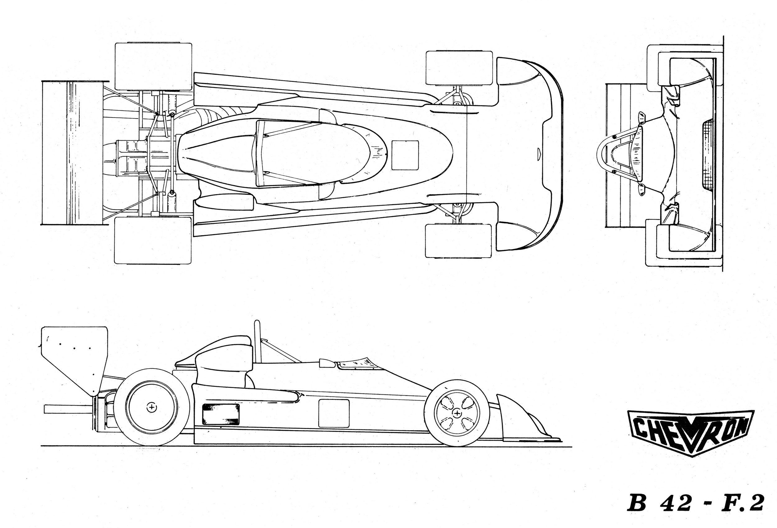 Chevron B42 Formula 2 views — Postimages