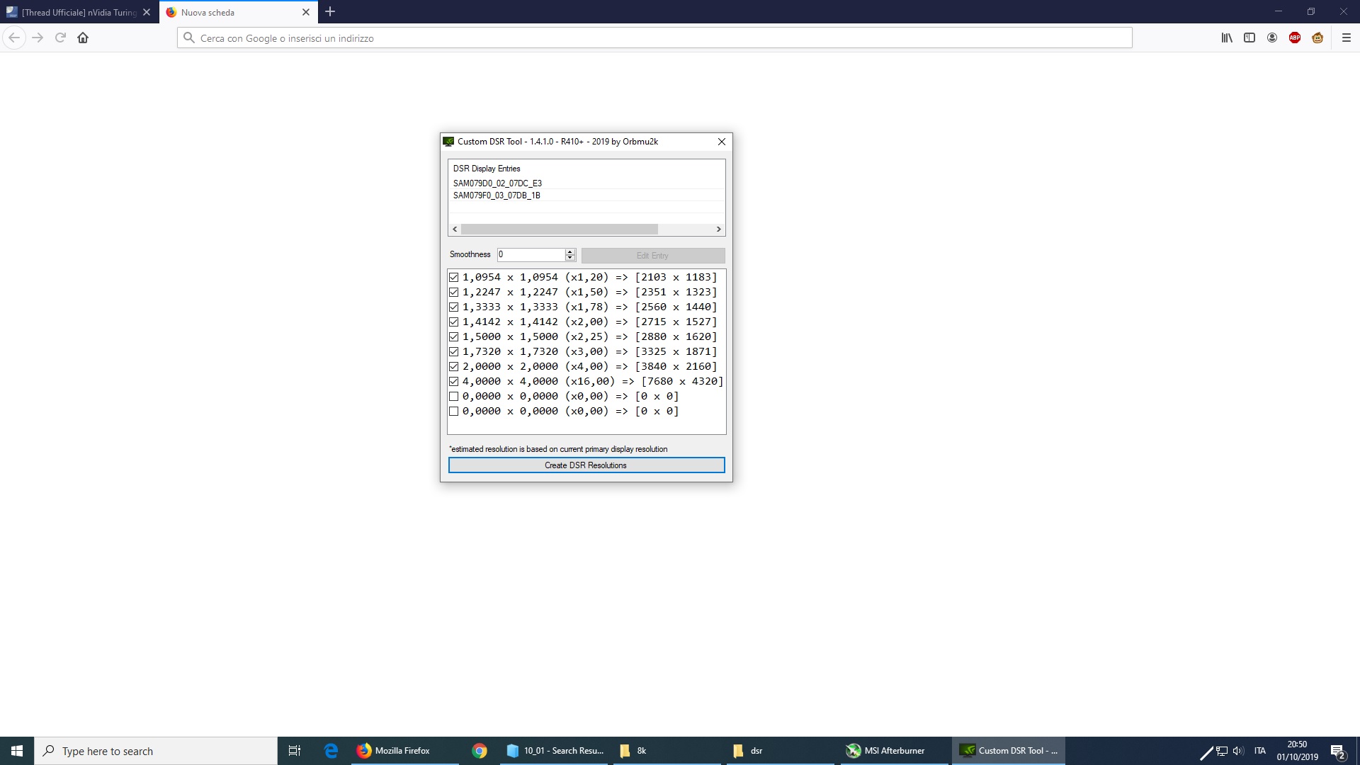 custom dsr tool — Postimages
